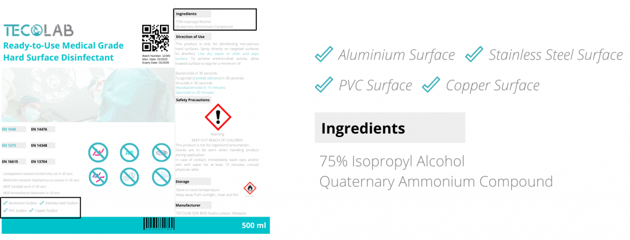 How to Read Disinfectant Labels? | TECOLAB