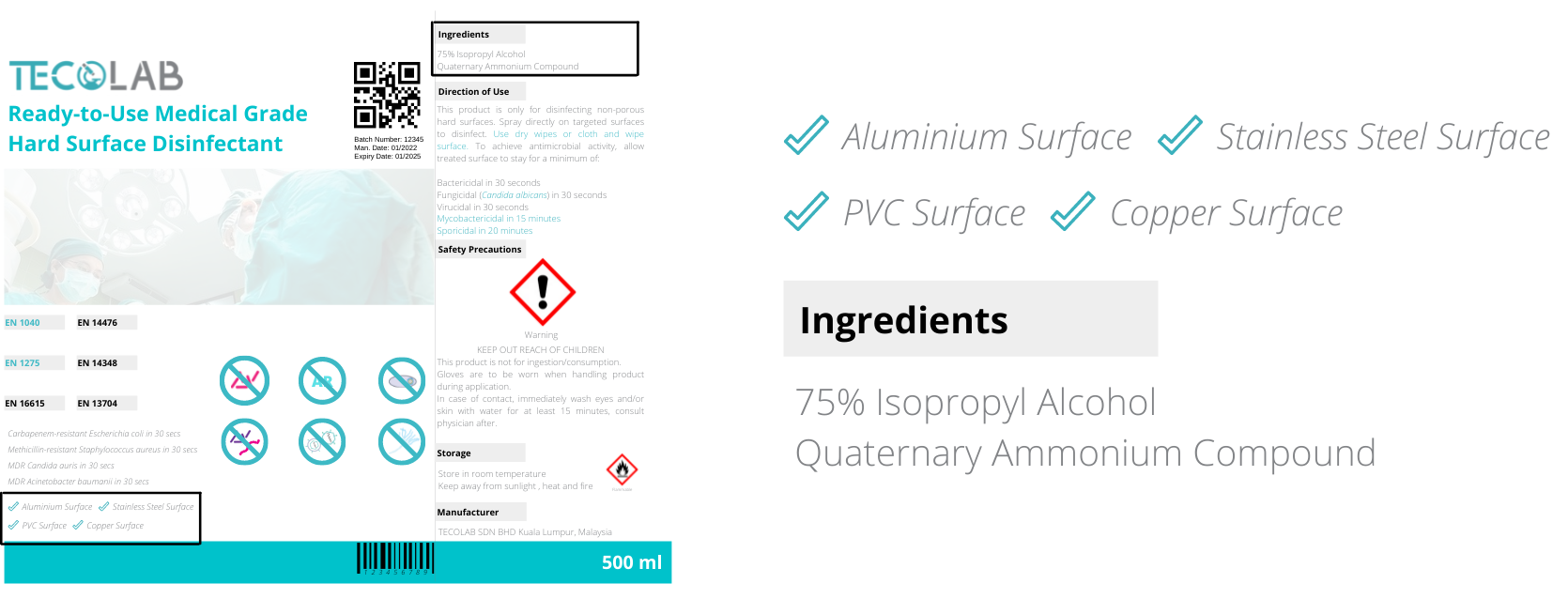 How to Read Disinfectant Labels? | TECOLAB